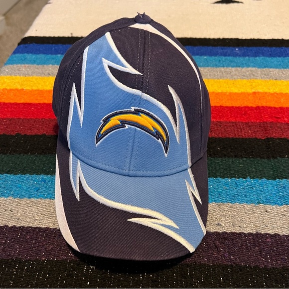 Reebok | Accessories | Vintage Reebok Los Angeles Chargers Adjustable ...